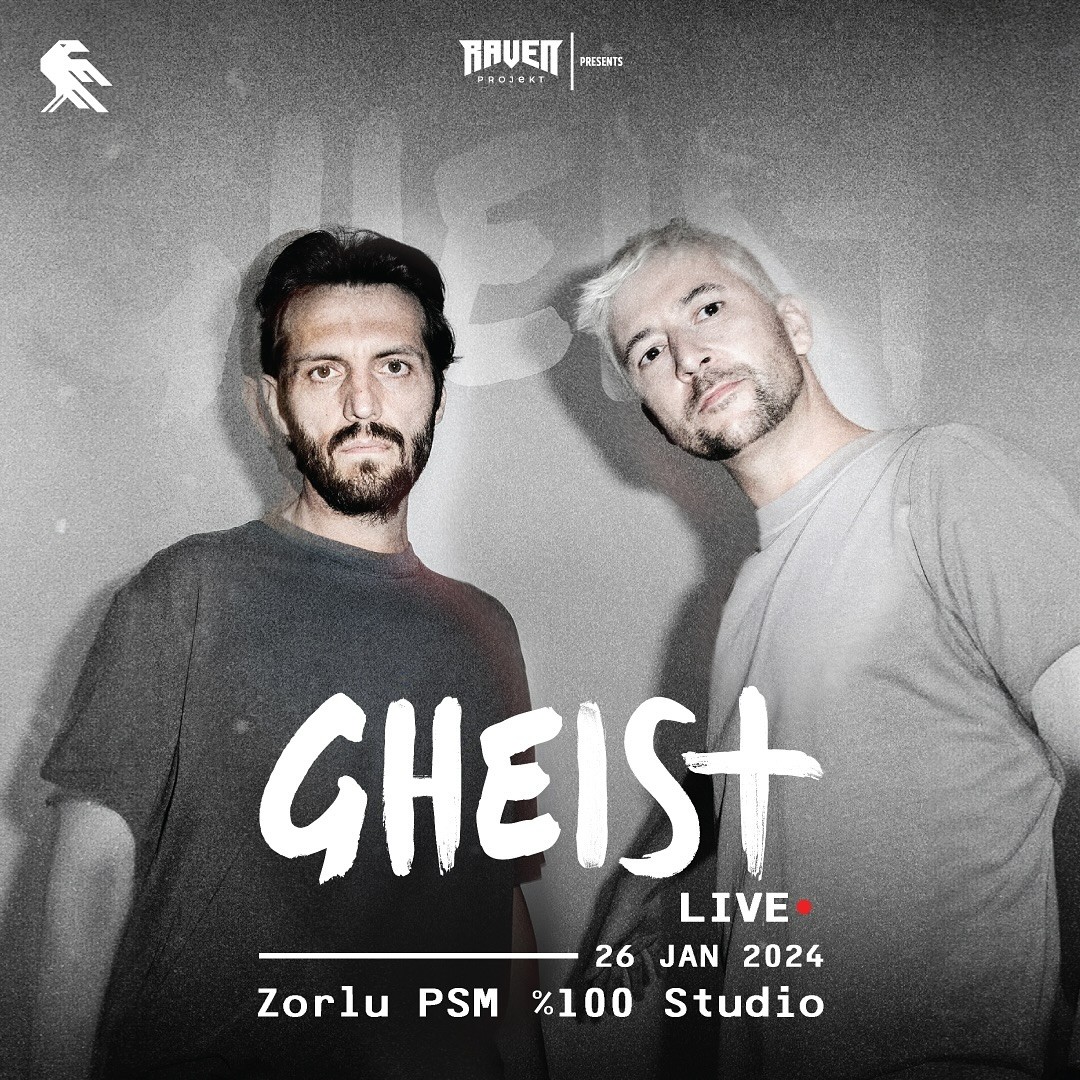 (Past Event): Gheist (Live) @ %100 Studio (Zorlu PSM)