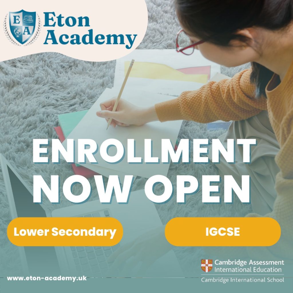 Eton Academy: The Gateway for Accredited Homeschooling by Cambridge ...